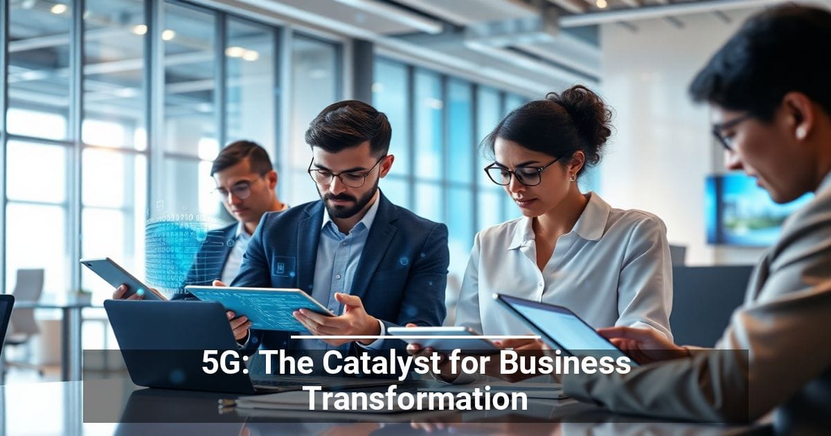 How 5G is Transforming Business Connectivity and Efficiency - I.T ...